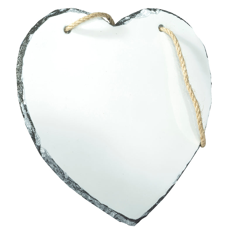 Hanging Heart Photo Slate – Dye Sublimation Supplies