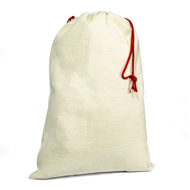 Large Linen Santa Sack – Dye Sublimation Supplies