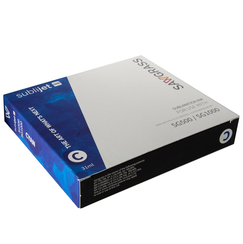 Sublijet UHD SG500/SG1000 Standard Capacity Ink Cyan 31ml – Dye ...