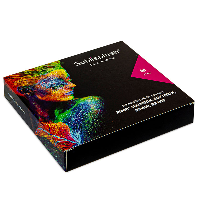 Sublisplash for Ricoh SG3110DN - 31ml Magenta – Dye Sublimation Supplies