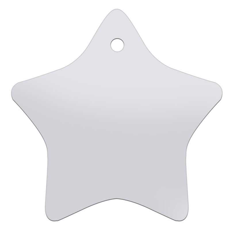 Sublimation Acrylic Decoration- Star x 10 – Dye Sublimation Supplies