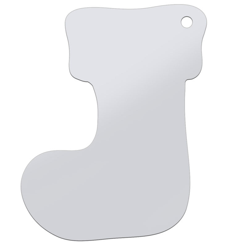 Sublimation Acrylic Decoration - Stocking (Pack of 10) – Dye ...