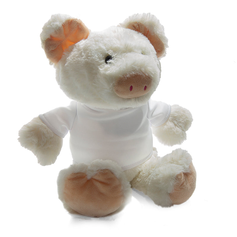 Pig Plush Toy With Sublimation T Shirt – Dye Sublimation Supplies
