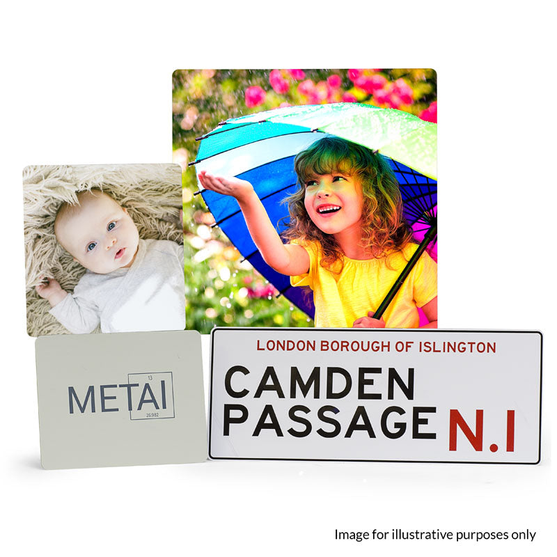 METAL Sublimation Aluminium 5" x 5" – Dye Sublimation Supplies
