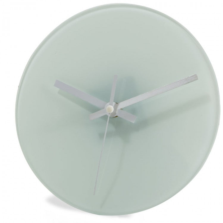 Round Blank Glass Clock 20cm – Dye Sublimation Supplies