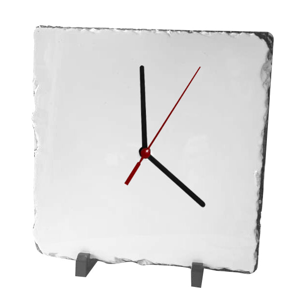 Square Photo Slate Clock – Dye Sublimation Supplies