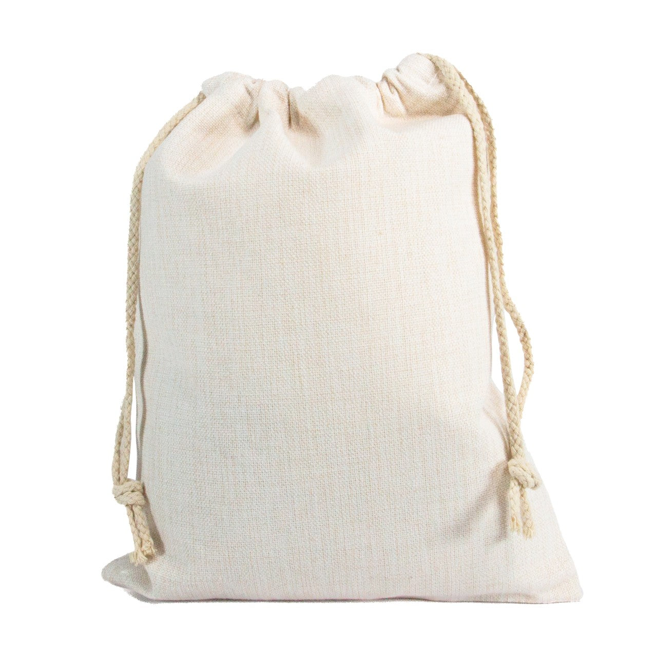 Small Linen Sack with Natural Rope – Dye Sublimation Supplies
